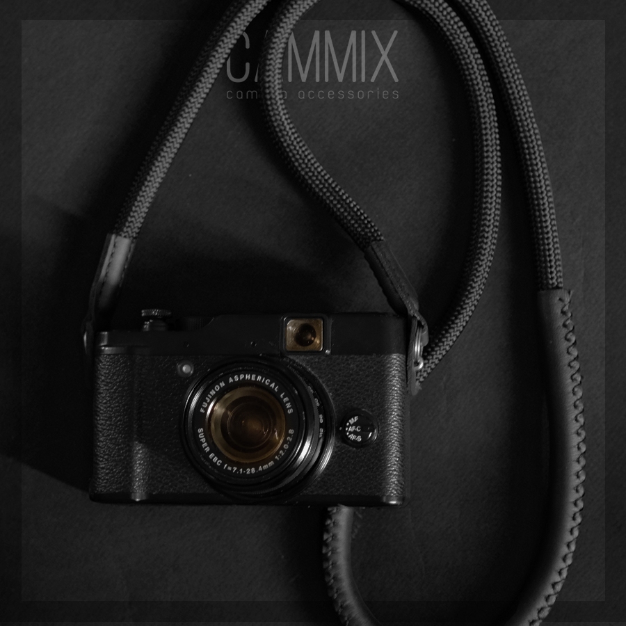 Cammix round goat leather camera strap - Genuine leather camera strap ...