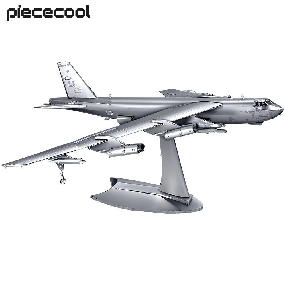 Piececool Metal 3D Model Assemble Toy Bomb Tower B-52 (169 Pieces, B-52 ...
