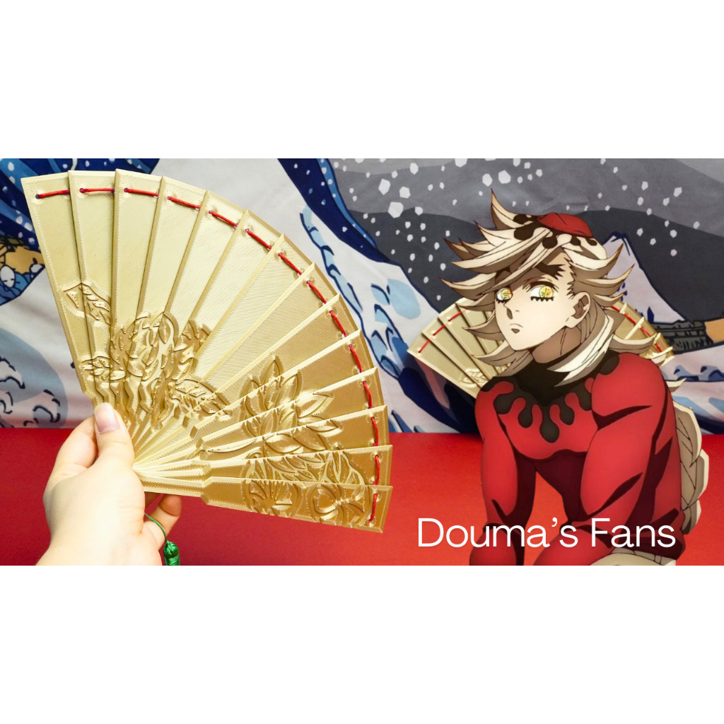 Douma Demon Slayer fan toy model | Shopee Singapore