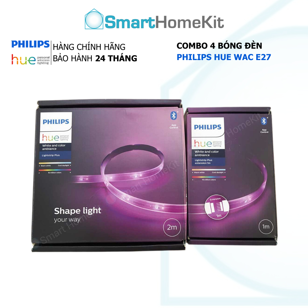 Philips Hue Lightstrip Base Pack LED string light Combo (2m ...