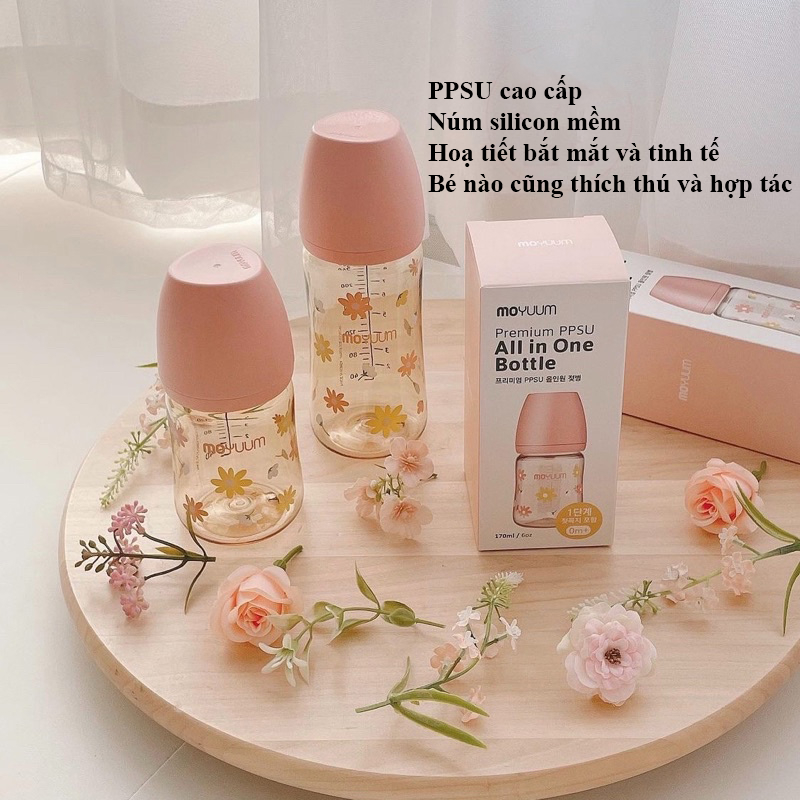 Moyuum bottle of 170ml / 270ml bottle, 170ml beautiful moyuum bottle (free 1 knob) | Shopee ...