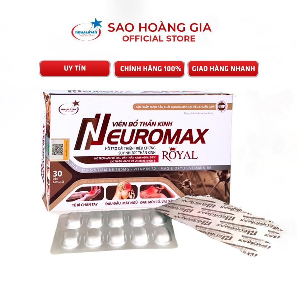 Neuromax Royal Nerve Supplement Reduces Headache, Numbness In The Skin ...