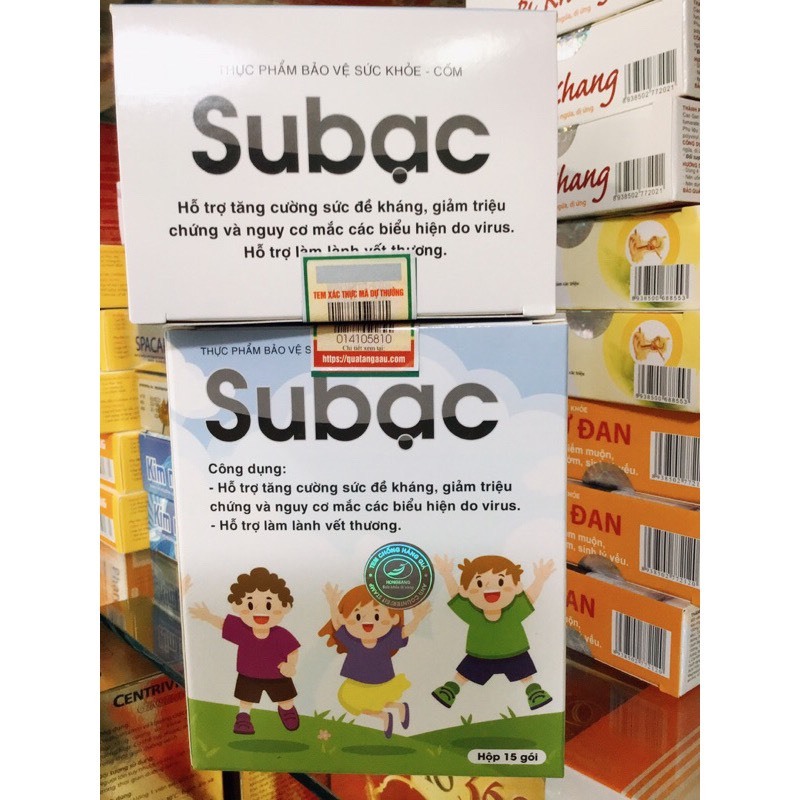 Subac cereal increases resistance to prevent chickenpox, shingles ...