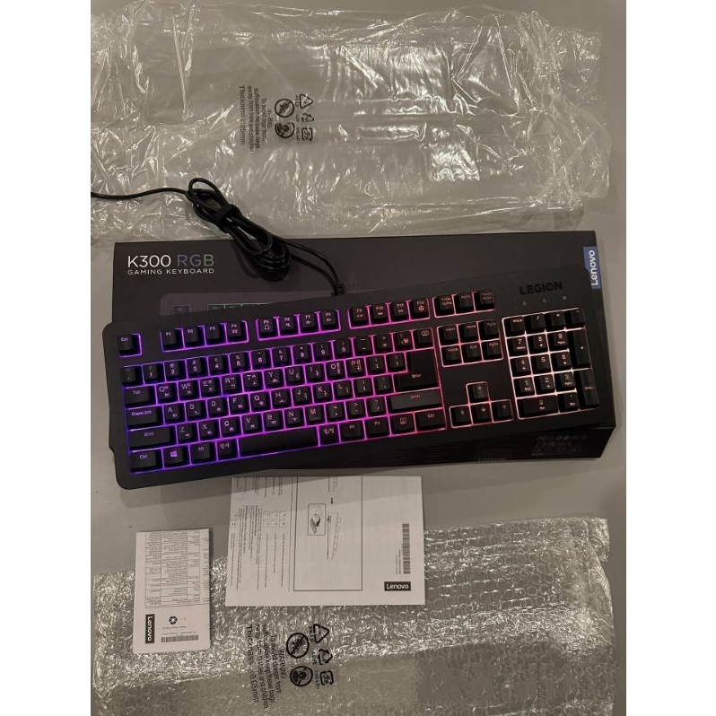 Lenovo Legion K300 RGB gaming keyboard 100% new genuine | Shopee Singapore