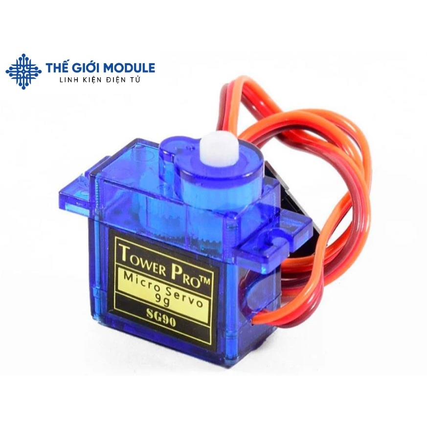 Sg90 Servo Motor, 180 Degree Rotation Angle | Shopee Singapore