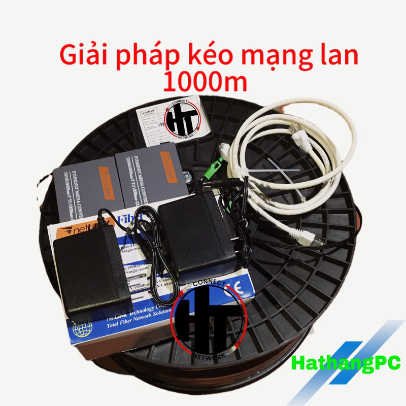 High-speed 1000 Meter LAN Wire Set - The Solution To Stretch The ...