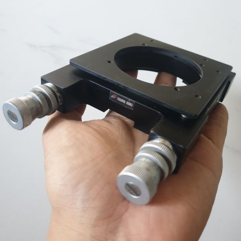 Sigma koki laser tilt adjuster super high precision 1 micrometer ...