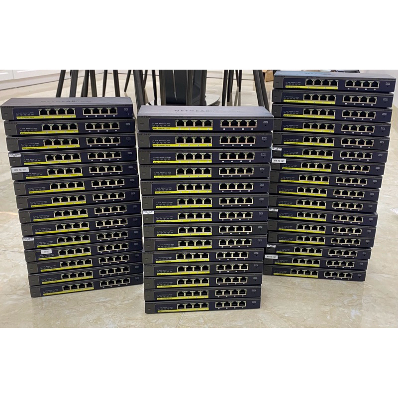 Netgear GS108PE v2 / 8 Port With 4-Ports PoE Gigabit Ethernet, lan ...