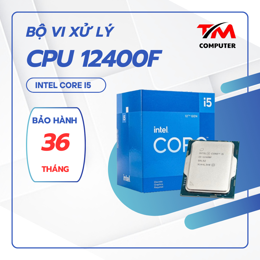 [Super Cheap] Intel Core i5 12400F Processor / 2.5GHz Turbo 4.4GHz / 6 ...