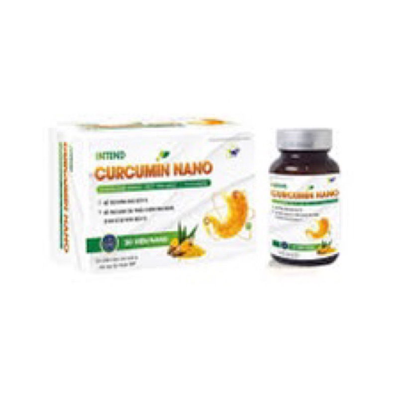 Curcumin Nano Intend - Supports Reducing Gastric Acid, Reducing Symptoms of Abdominal Pain ...