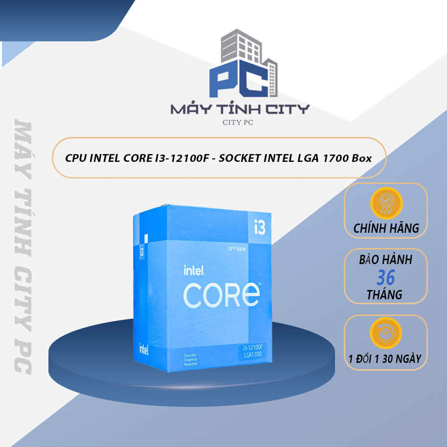 Cpu INTEL CORE I3-12100F - SOCKET INTEL LGA 1700 new Box | Shopee Singapore