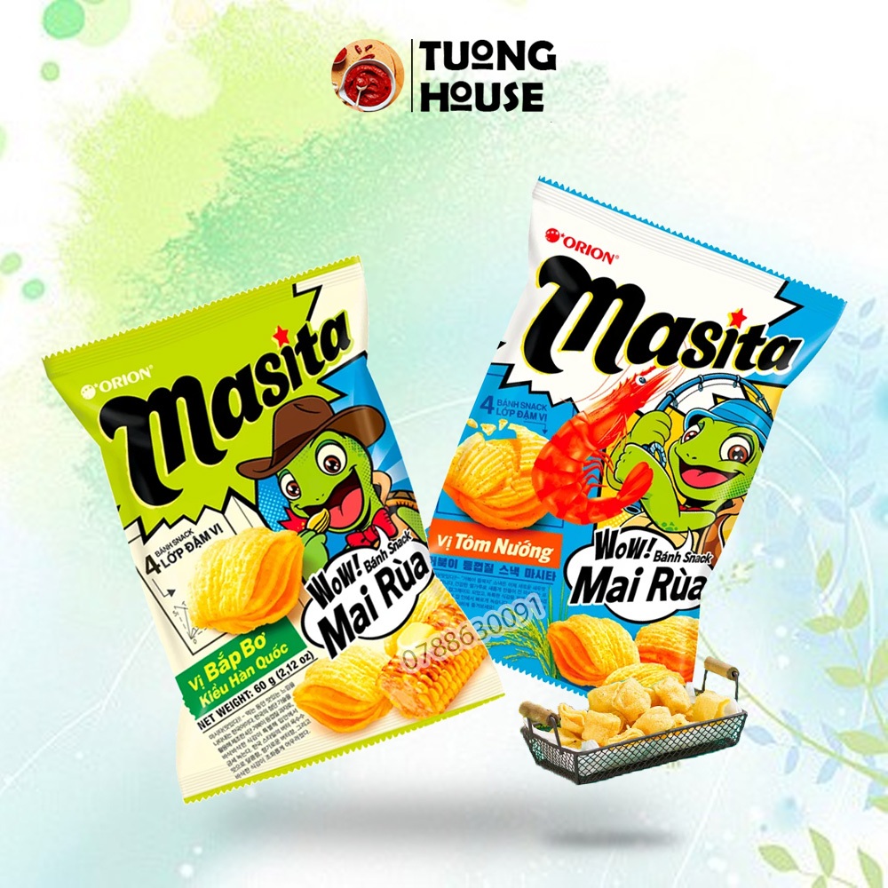 Masita Orion 4-layer Turtle Shell Potato Snack with all flavors ...