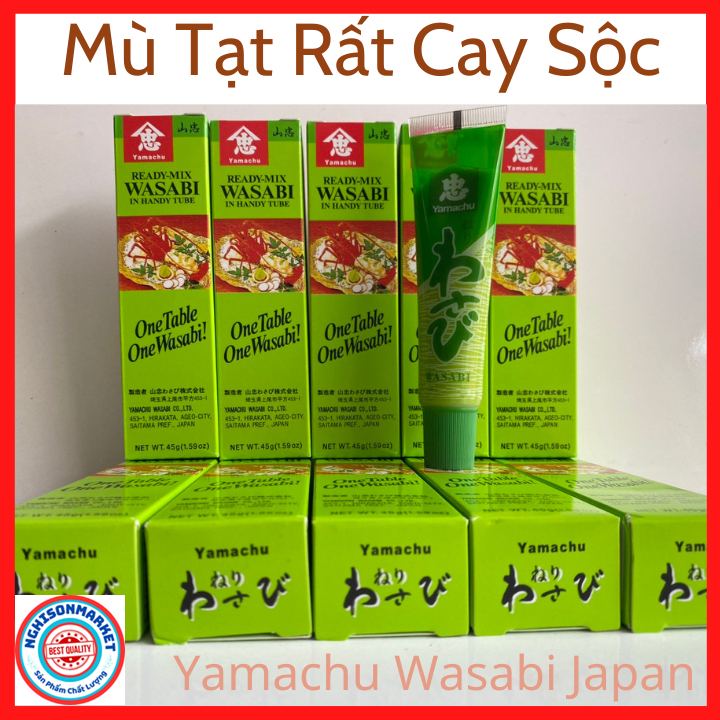 Yamachu Wasabi Japan Very Spicy Mustard | Shopee Singapore