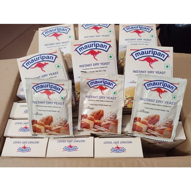Mauri Dry Yeast (10g), box of 5 packs of 10g each | Shopee Singapore