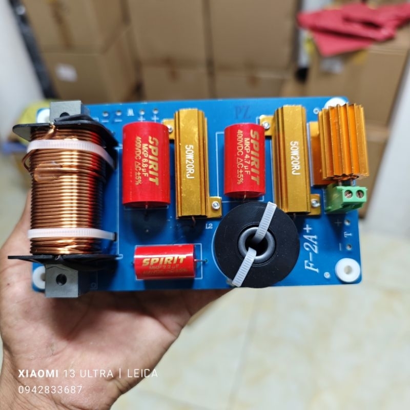 Full 2-Way Speaker Frequency Divider for Tweeters and Stages (1 Piece ...