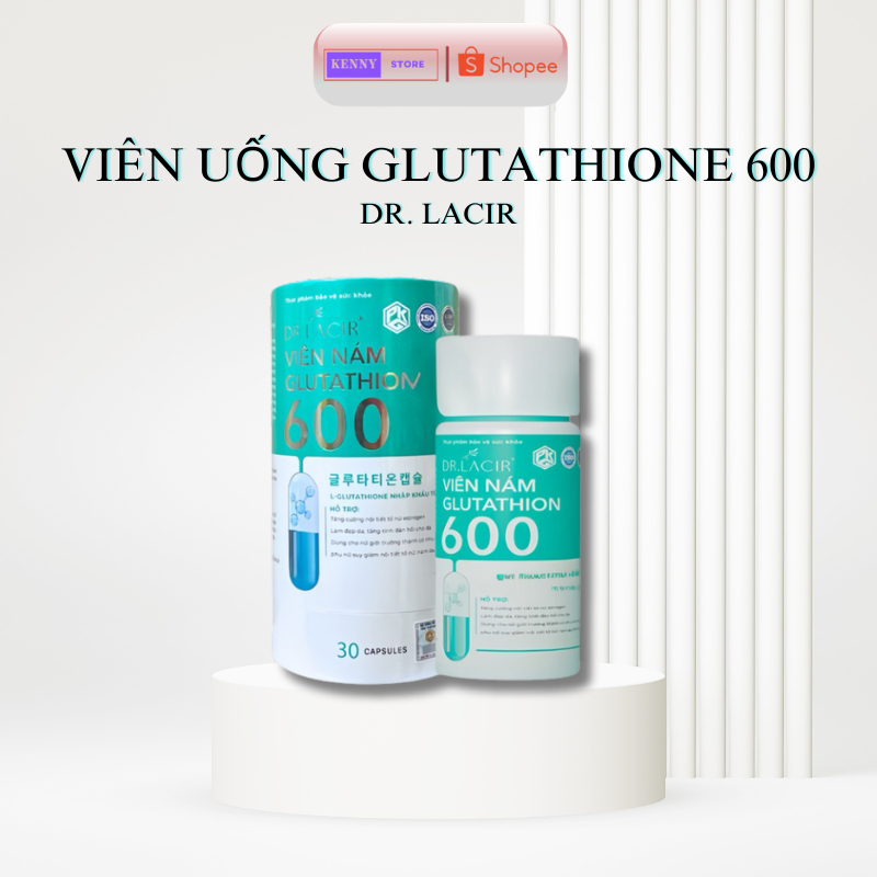 Glutathione White Skin Oral Tablet 600 New Model Dr Lacir Genuine Box Of 30 Tablets (Buy 2 Get 1 ...