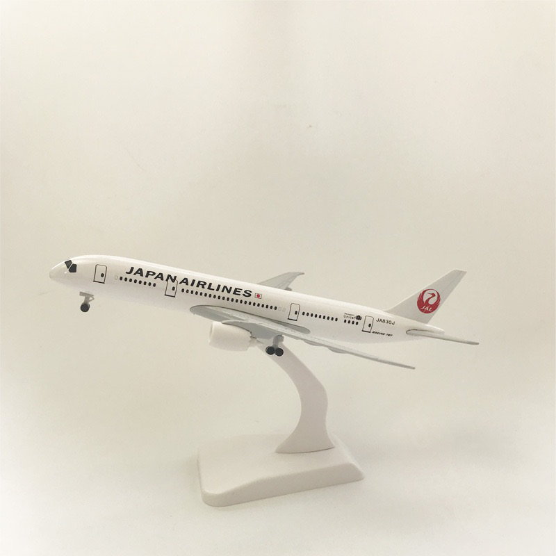 BOEING B787 STATIC PLANE MODEL - JAPAN AIRLINES 20CM WITH WHEELS ...