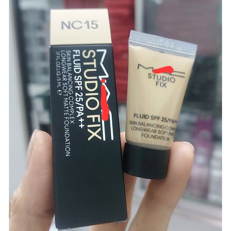 [ 5ml ] Studio Fix Fluid NC15 oil-control foundation | Shopee Singapore