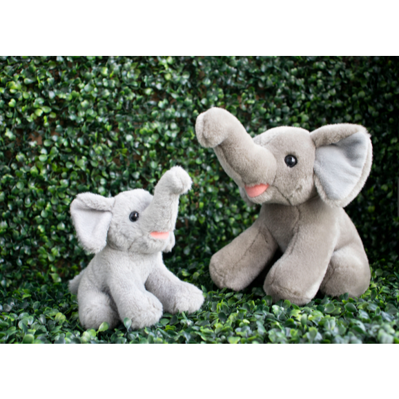 BE MY - SIMULATION STUFFED ANIMALS - ELEPHANT - ELEPHANT - 7 INCHES/ 5 ...
