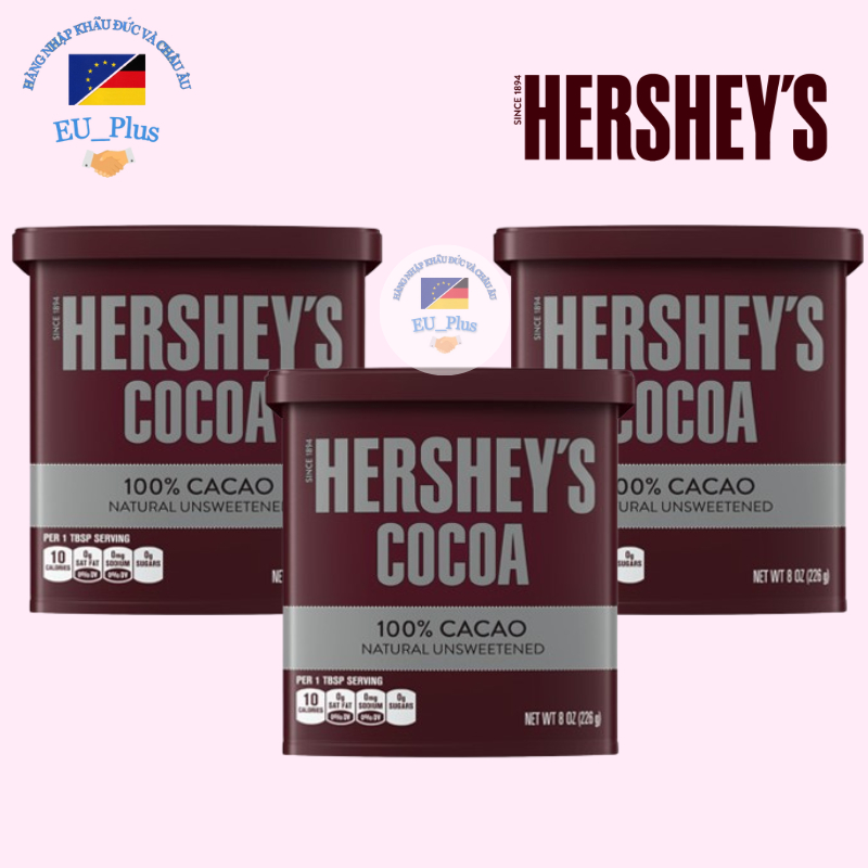 Hershey's Cocoa Natural Unsweetened 100% Cocoa Powder) - 226gr Expiry ...