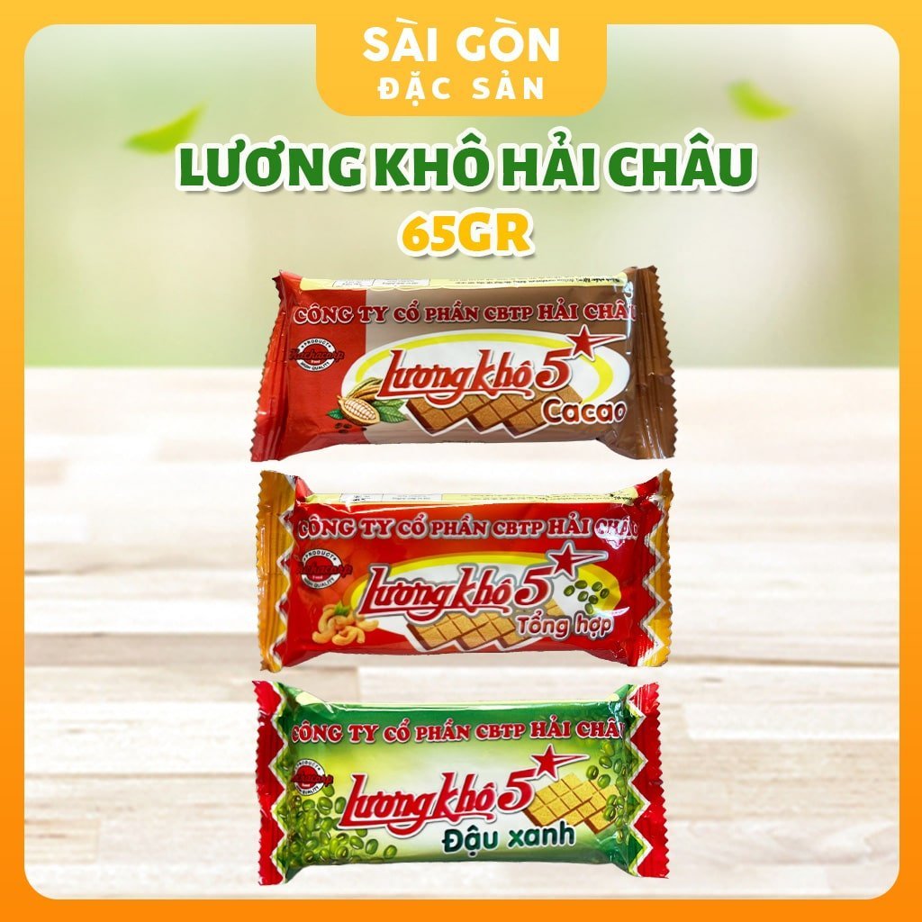 Hai Chau Mini Dry Food with All Flavors of Green Beans, Cocoa, Mixed ...