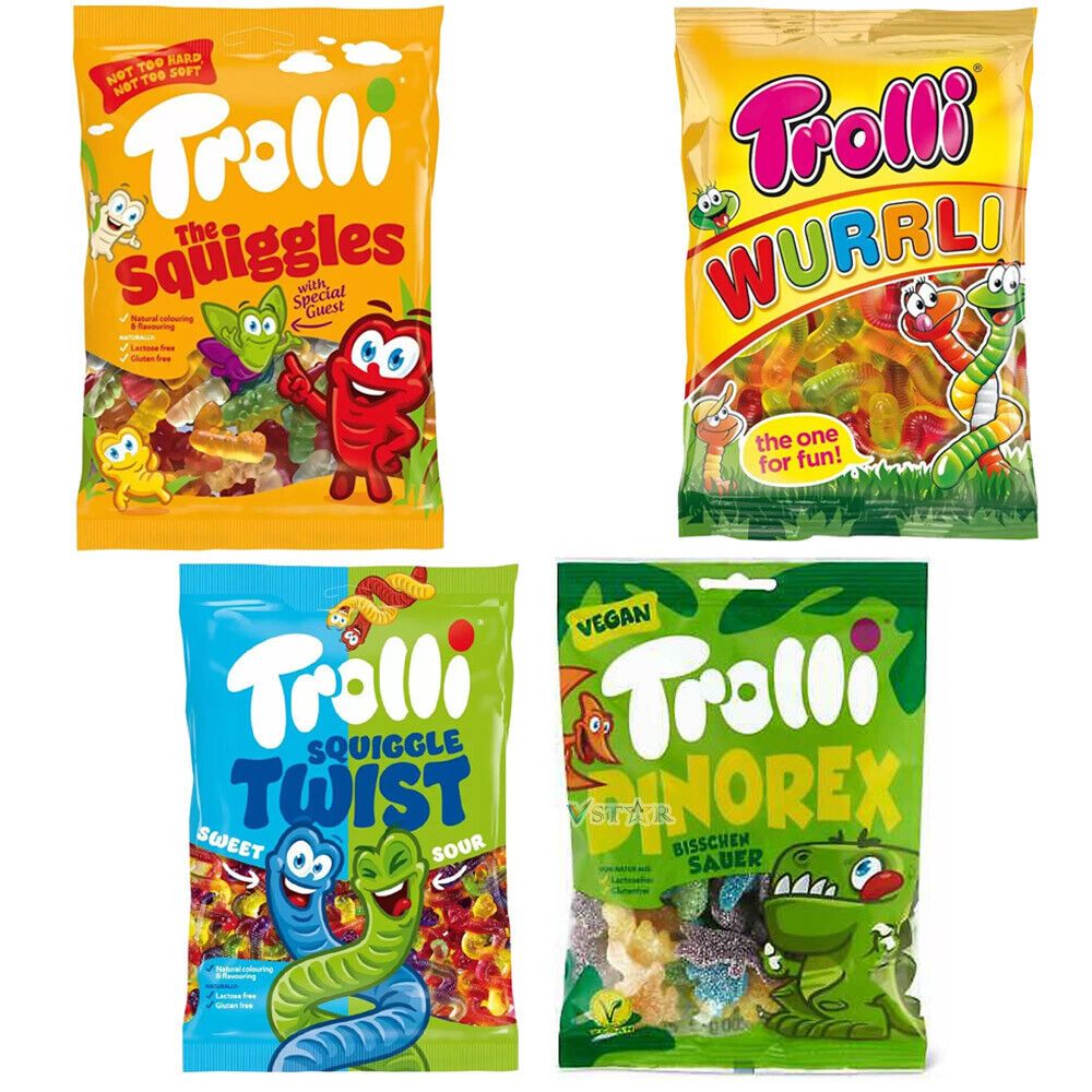 Trolli Squiggle Gummy Candy | Shopee Singapore