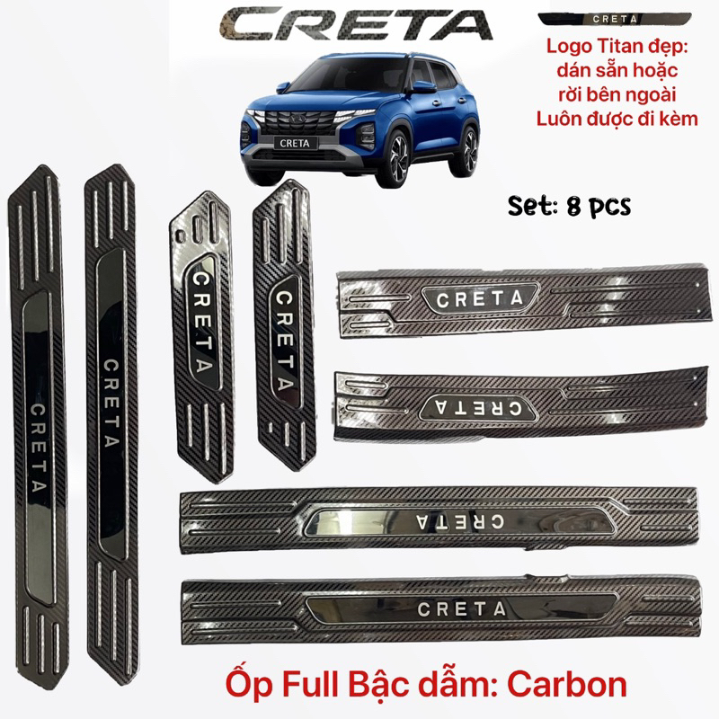 Door Steps Inner Foot Brace Creta 2022 2023 2024 2025 High-Grade Carbon ...