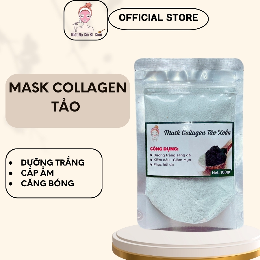 Fresh Algae Collagen Mask Grade 1 Specialized for Spa Use | Shopee ...