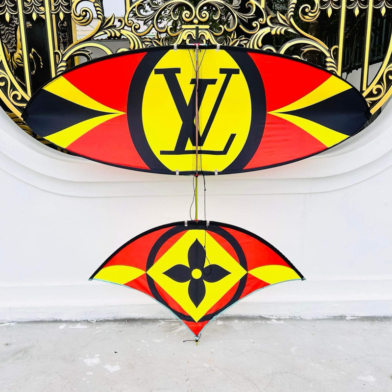 Kite assembled with carbon frame 1m7 (Including shirt and frame as ...