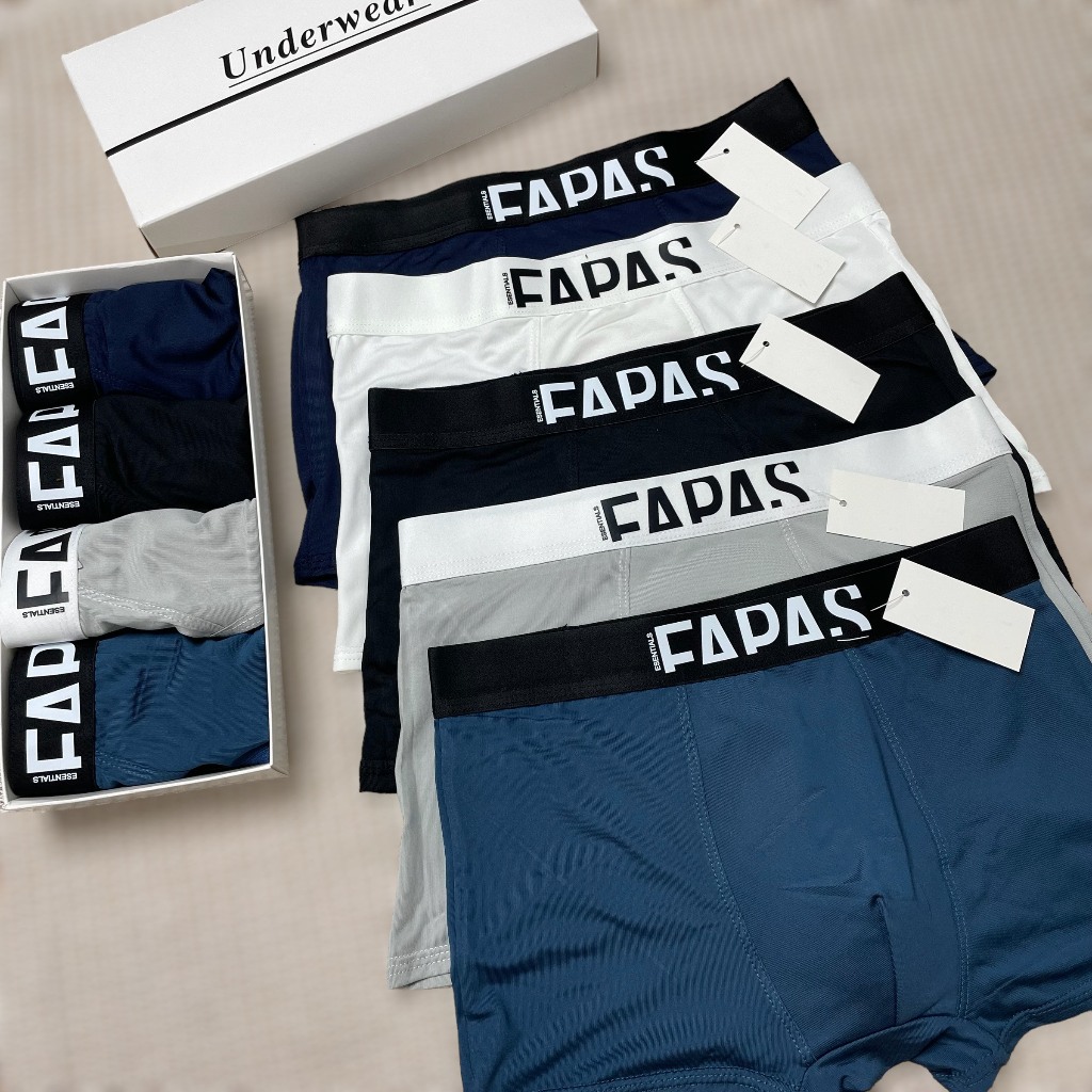 Men's briefs, FAPAS men's underwear, cold elastic boxer, 4-way stretch ...