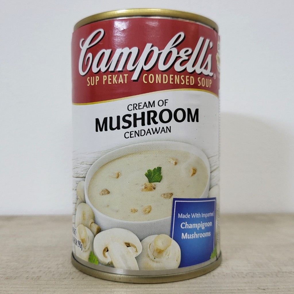 CAMPBELL’S (Mushroom Can 290g) Condensed Soup Cream Of Mushroom (HALAL ...