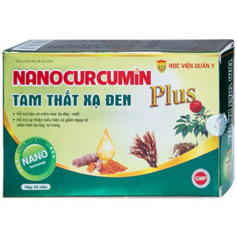 Nanocurcumin Tam That Xa Den Plus pills reduce stomach and duodenal ...