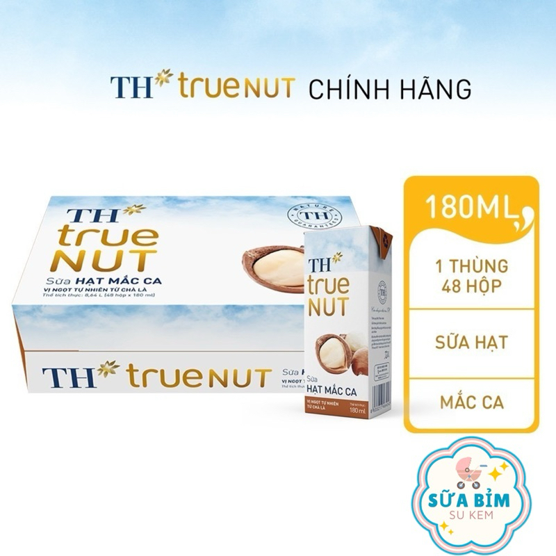 Th true NUT Macadamia NUT Milk Carton 180 ml (48h x 180ml) | Shopee ...