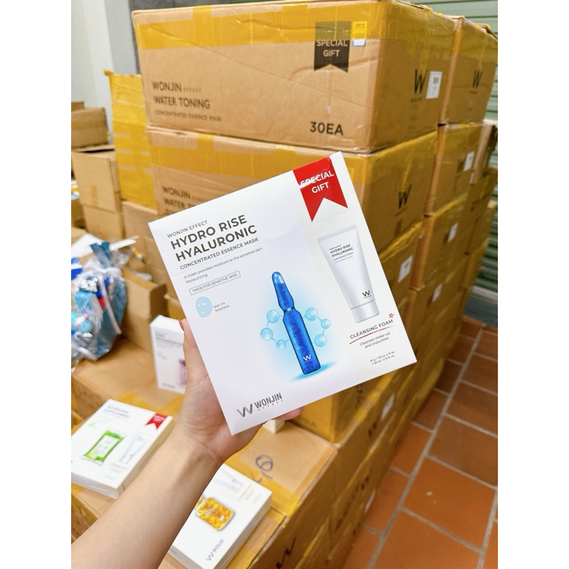 (Dmn) Wonjin Effect Mask Blue - Korean Skin Moisturizing (Box Of 10 ...