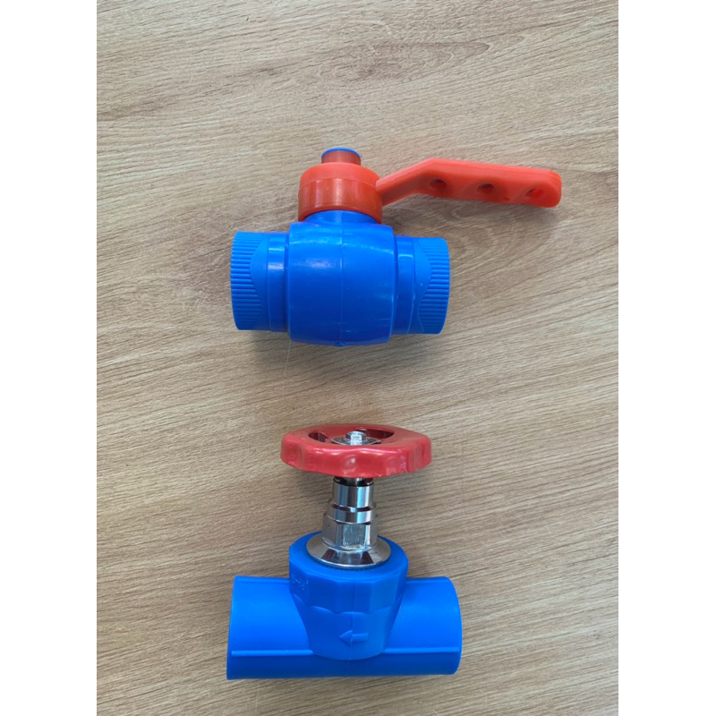 Ppr lock valve for 25 hot water pipes, 100% water opening and closing ...