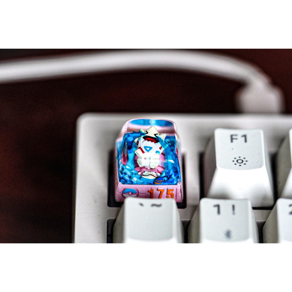 Togepi pokemon keycap, 175 pokedex pokemon, Mechanical Keyboard Button ...