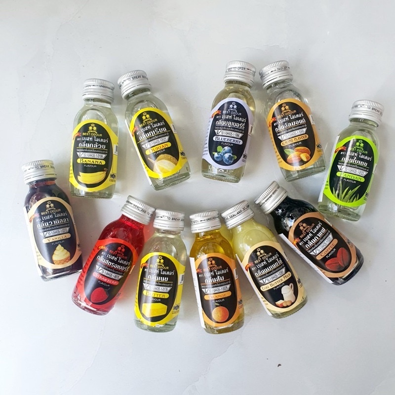 Best Odor Food Flavor 30ml - 60ml / Best Odor Essence (Vanilla / Pandan ...