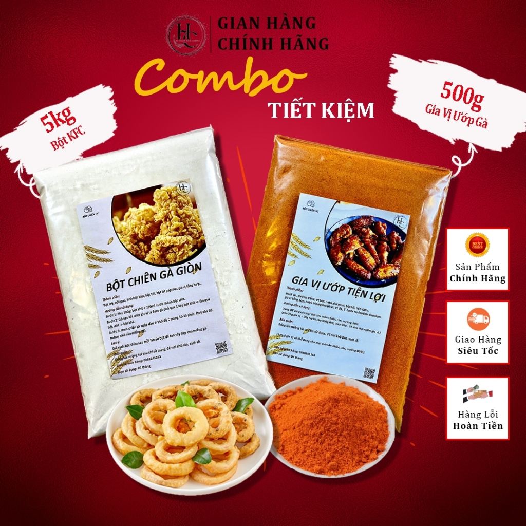 Kfc Crispy Chicken Flour + 500g Multi-Purpose Marinated Spices | Shopee ...