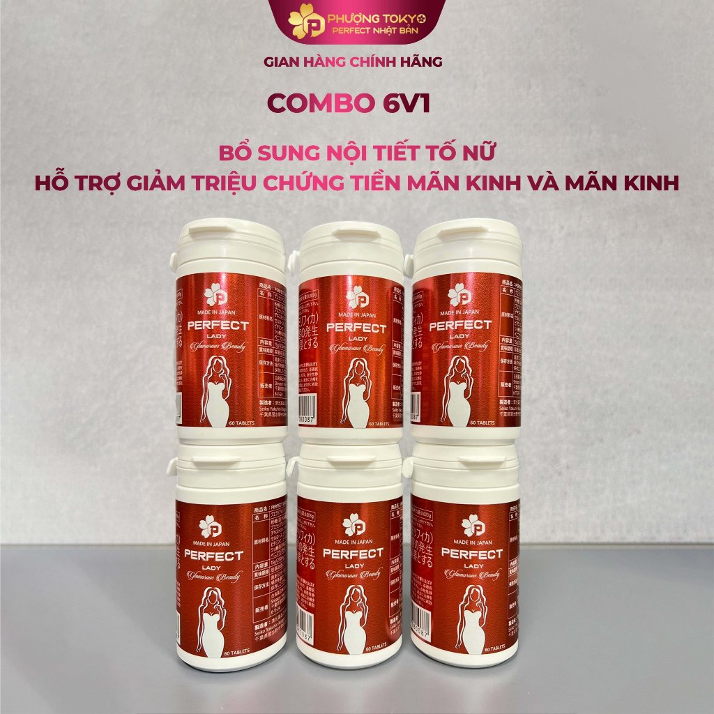 Combo 6V1: Japanese Perfect Lady oral tablet fort fortified with female ...