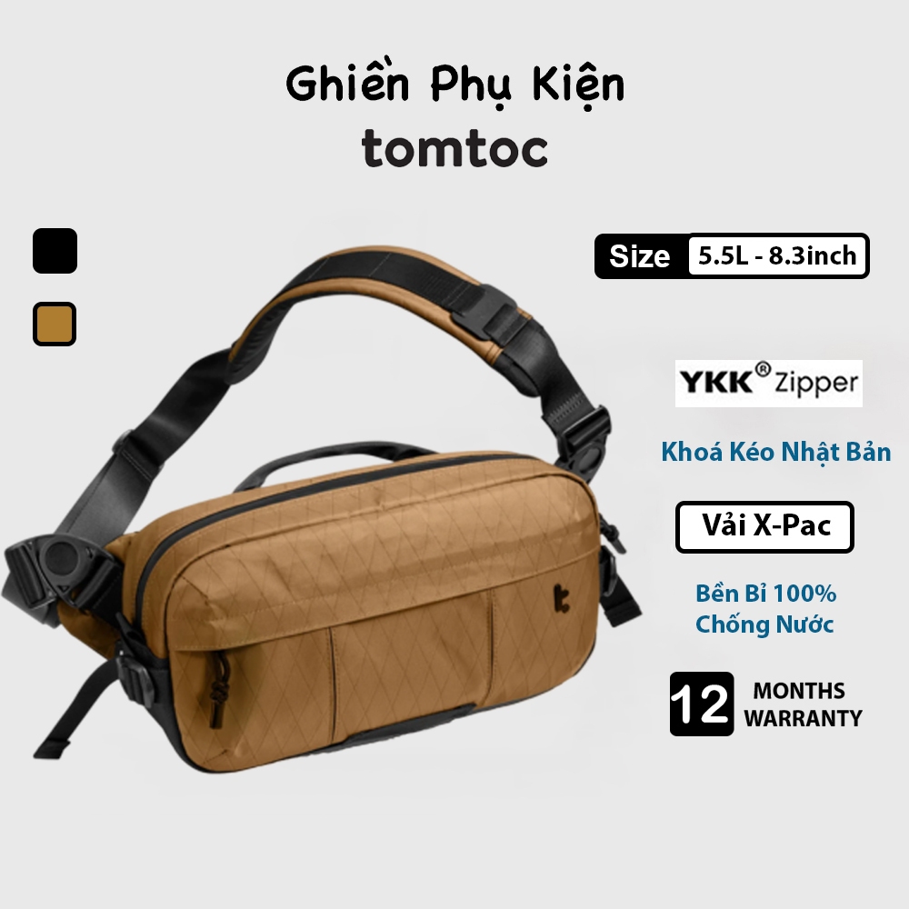 Tomtoc USA Wander X Pac Daily Sling T26 Crossbody Bag | Shopee Singapore