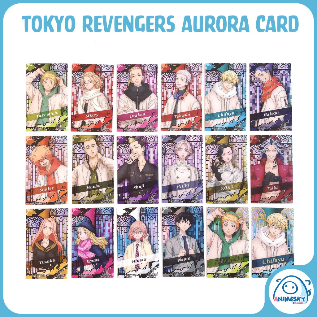 Genuine Tokyo Revengers Aurora card dignity card Pack - Tokyo Revengers ...