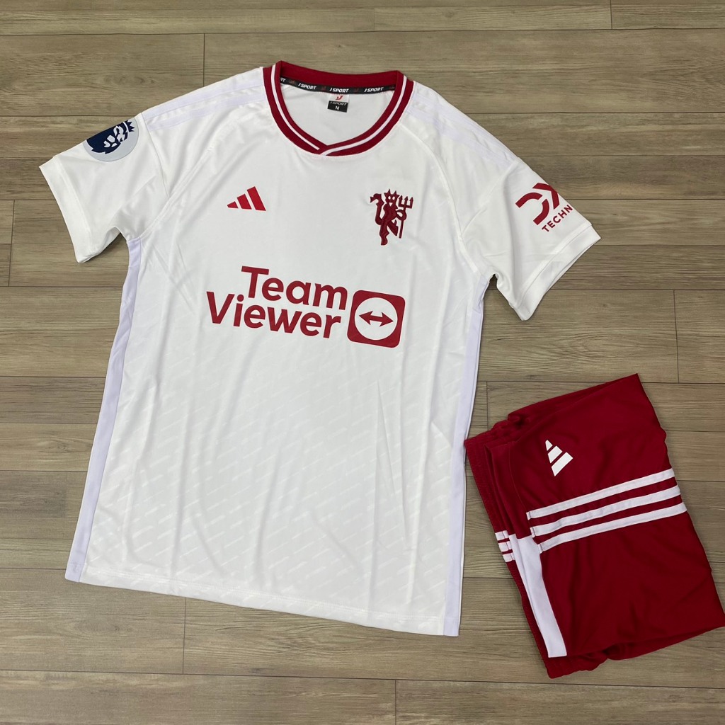 Jp 2024-FLG White MU Away Kit (Red Pants) | Shopee Singapore