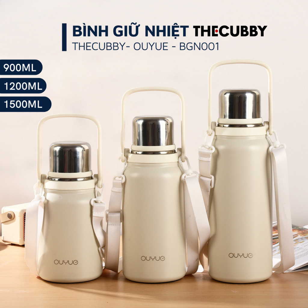 Thecubby 316 Stainless Steel Thermos Bottle, Food Safe, 24-48h Long Lasting Thermos Bottle ...