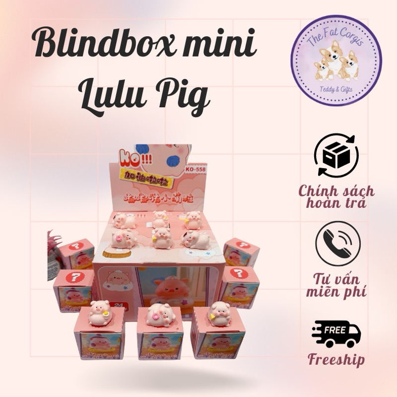 (1 Odd box) Blindbox blind box mini character model decorated with lulu ...