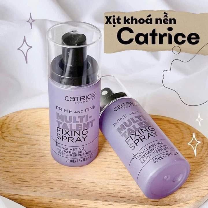 Catrice Prime and Fine Multitalent Fixing Spray 50ml | Shopee Singapore