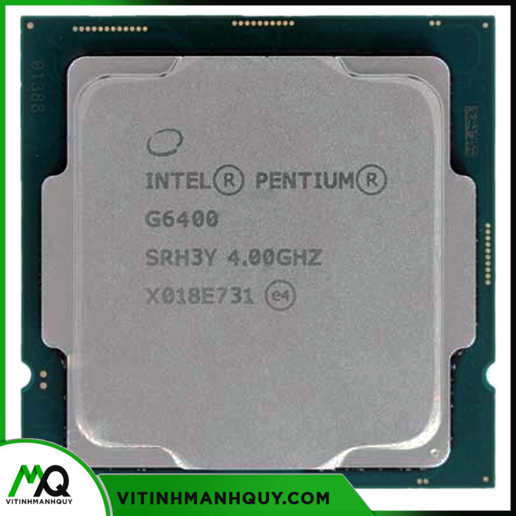 Intel Pentium Gold G6400 CPU (4.00GHz, 2 Core 4 Thread, 4MB Cache, 58W ...