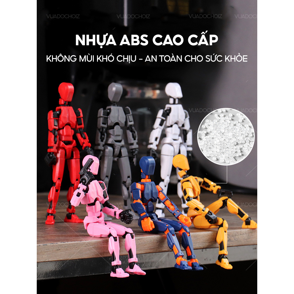 13 Model Dummy Figure 3D Printed Character, Flexible Coupling To Create ...