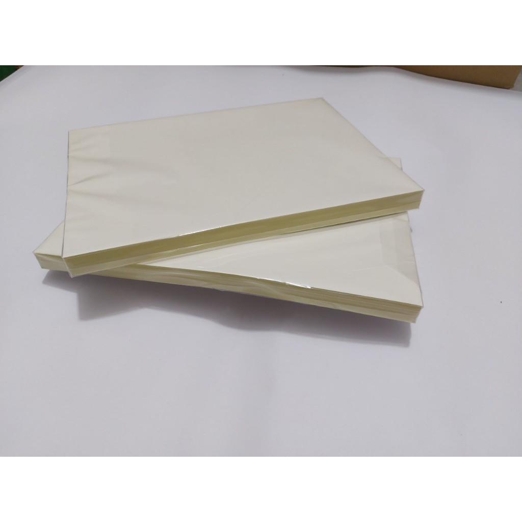 Pack of 100 sheets of A4 Gold Base Decal Paper | Shopee Singapore