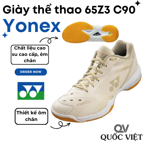 Badminton Shoes Yonex 65z3 C90 Genuine Quoc Viet Badminton 2023 limited ...