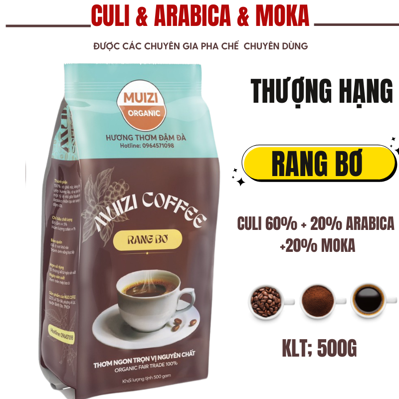 Pure Bean Coffee, Premium Coli Roasted Butter 60% + 20% ARABICA + 20% ...
